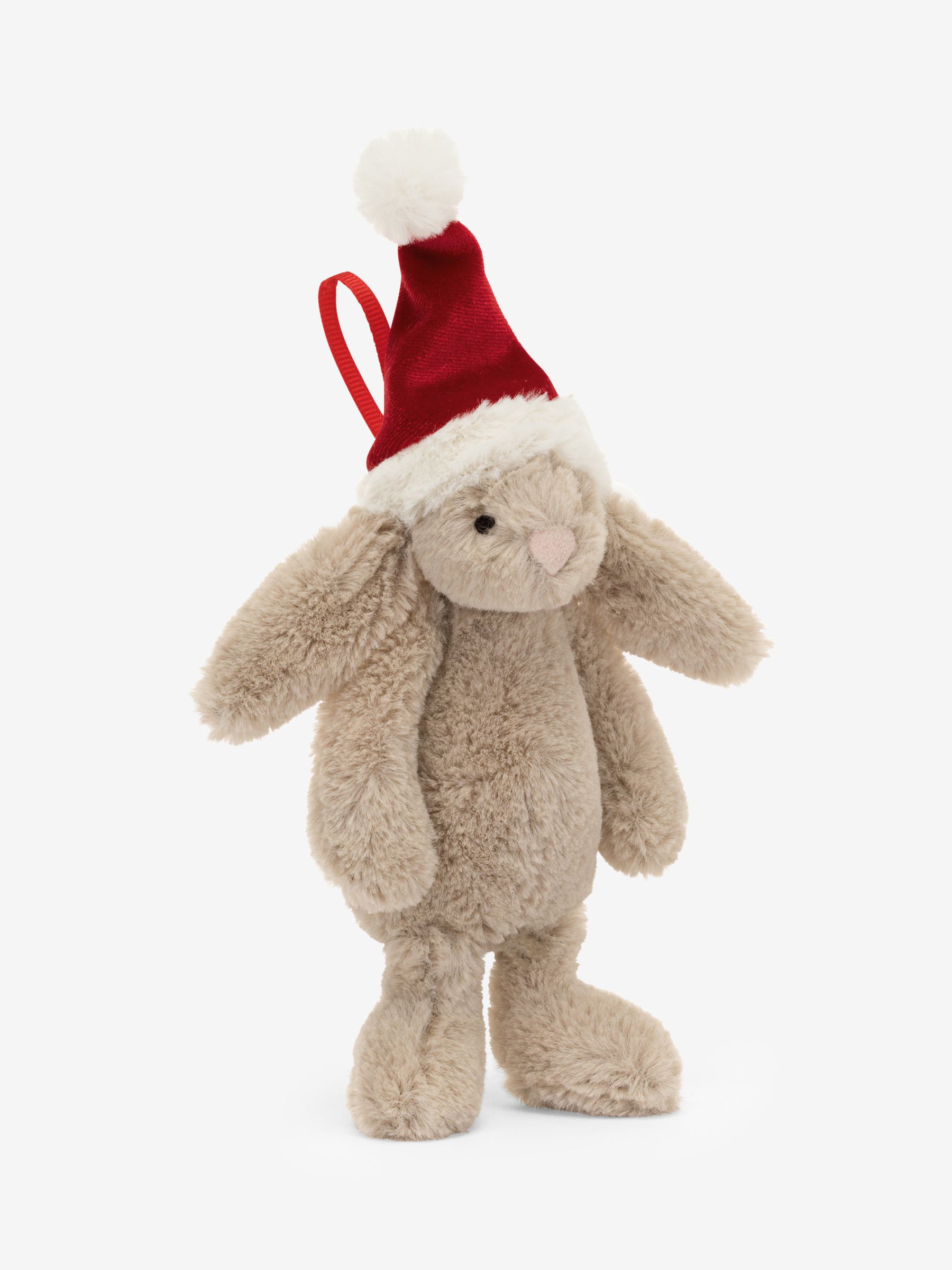 Jellycat Bashful Christmas Bunny Decoration | JoJo Maman Bébé