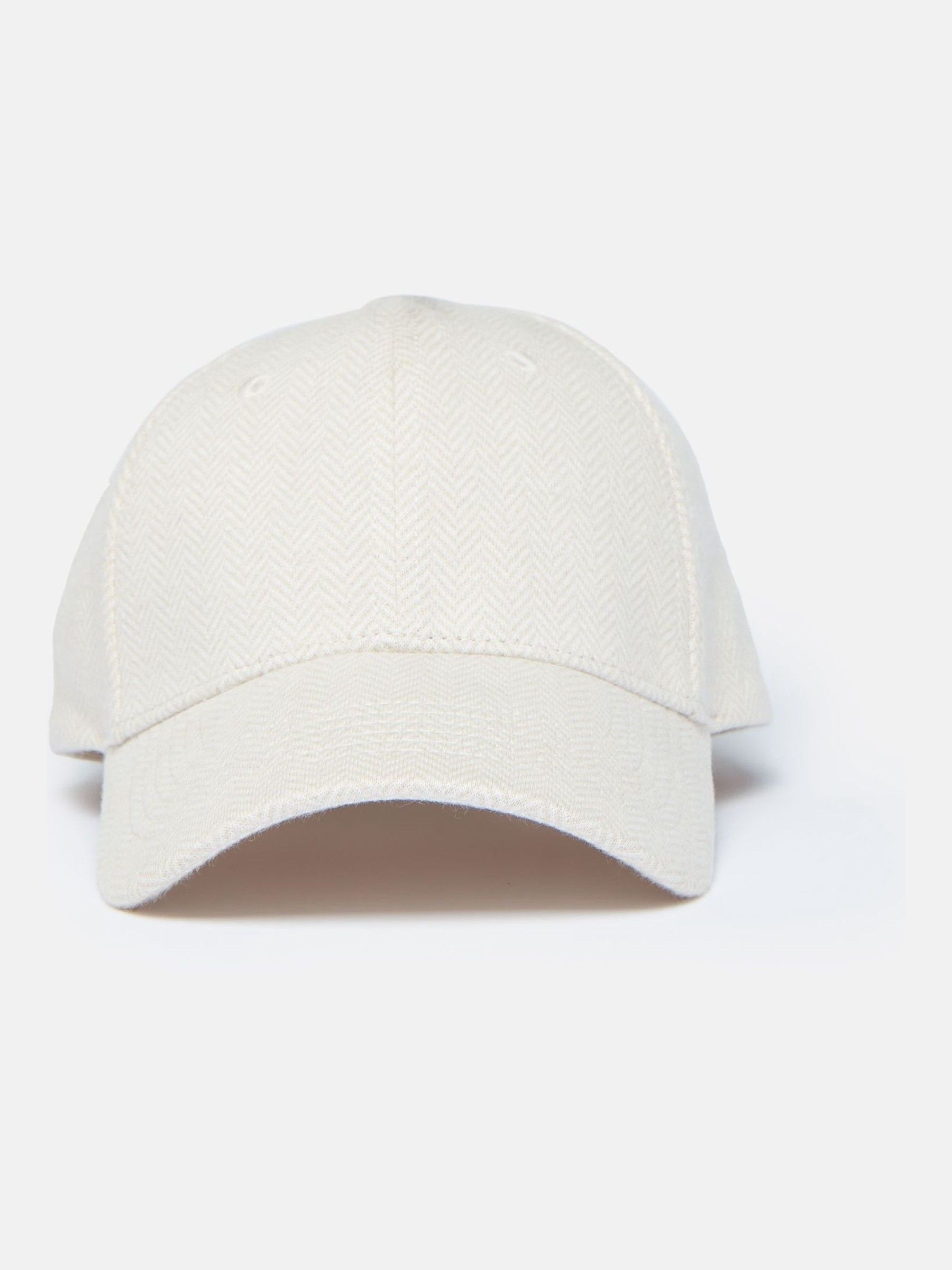 Daley Oatmeal Herringbone Cap | Joules