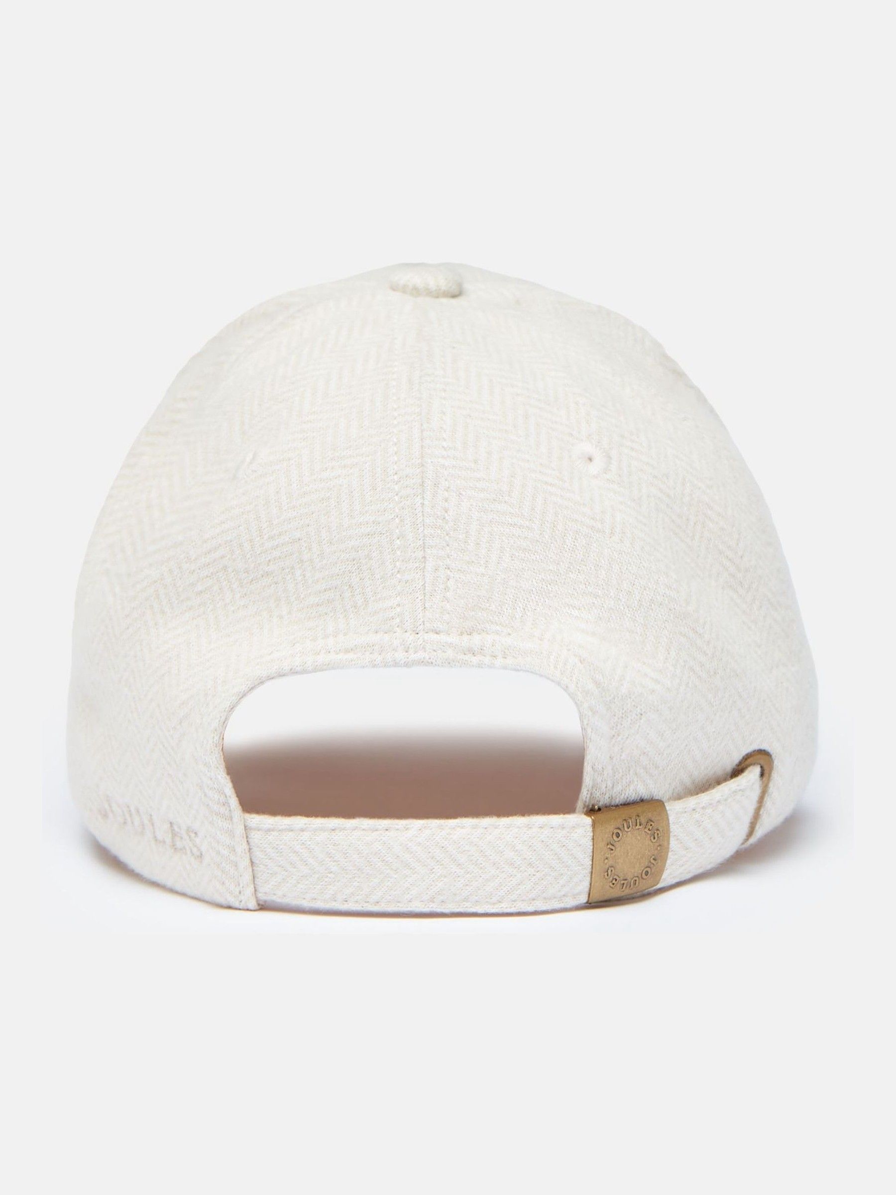 Daley Oatmeal Herringbone Cap | Joules