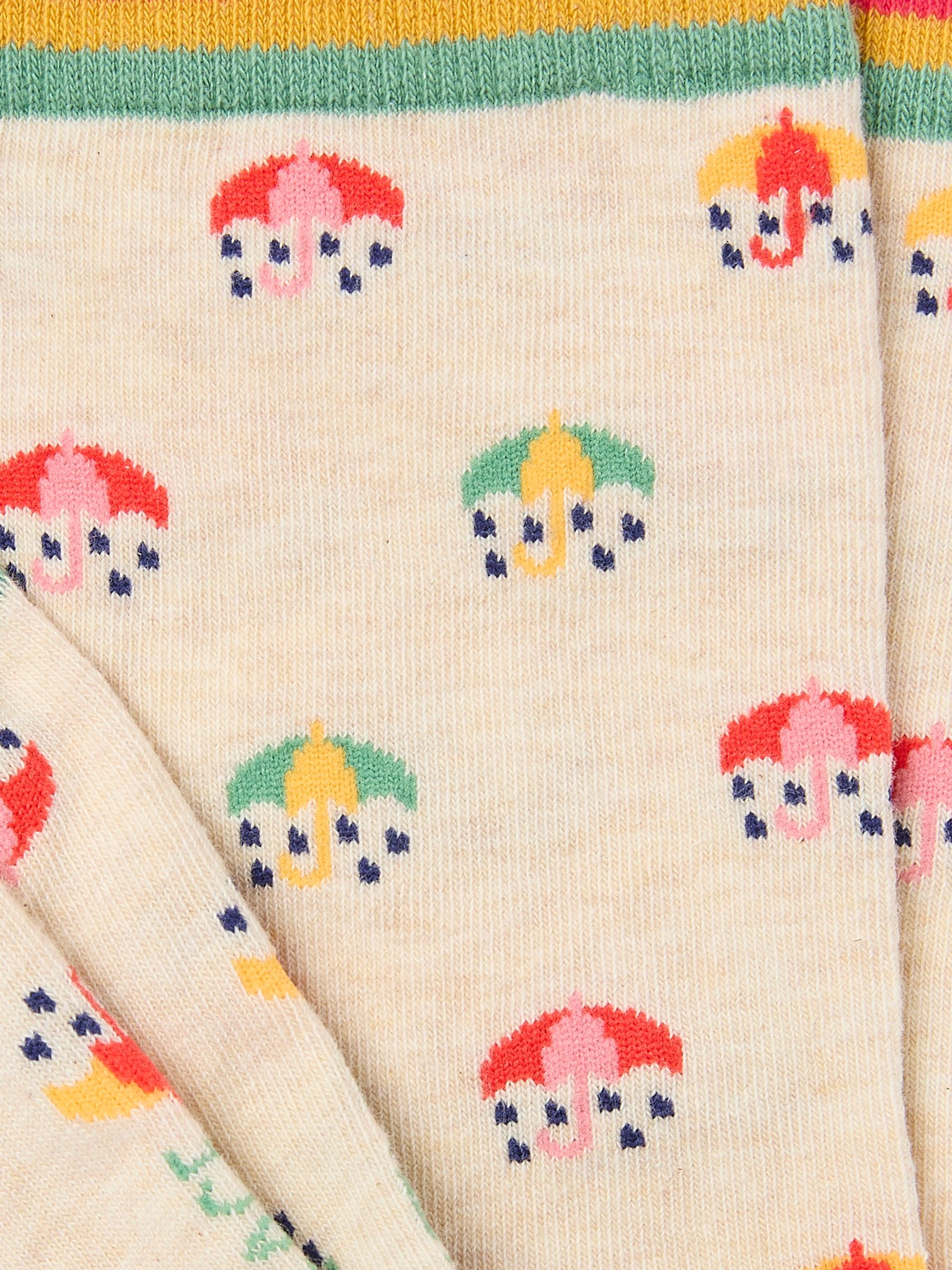 Natural Umbrella Women's Socks | FatFace