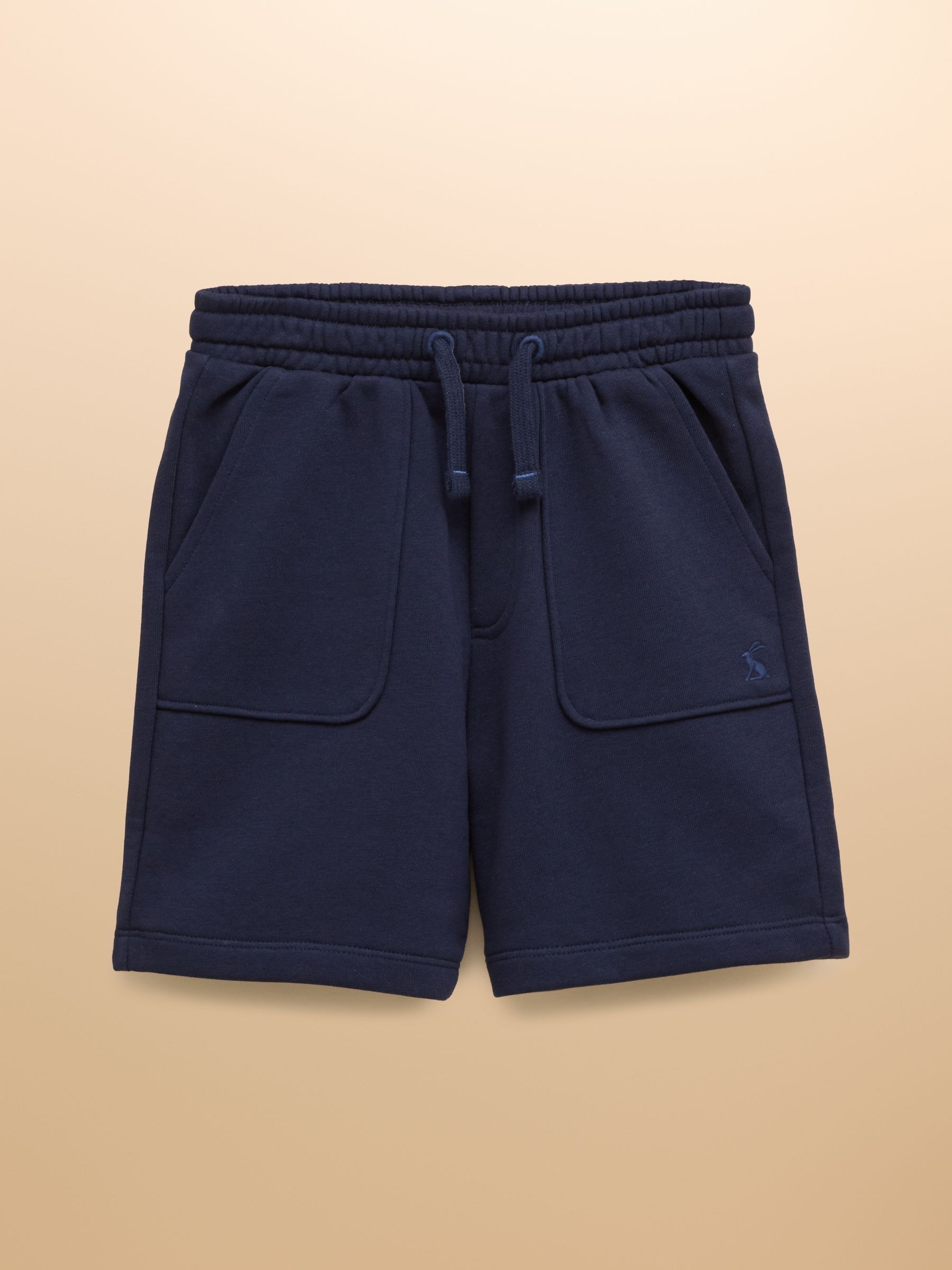 Barton Blue Jersey Shorts | Joules