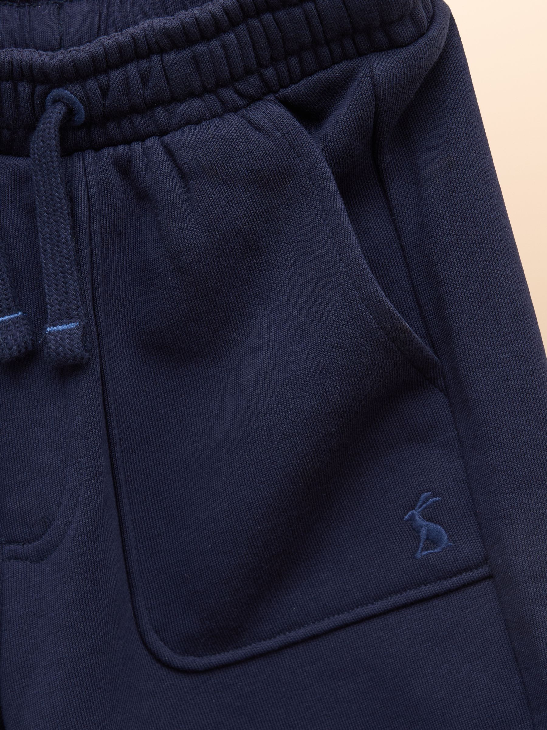 Barton Blue Jersey Shorts | Joules