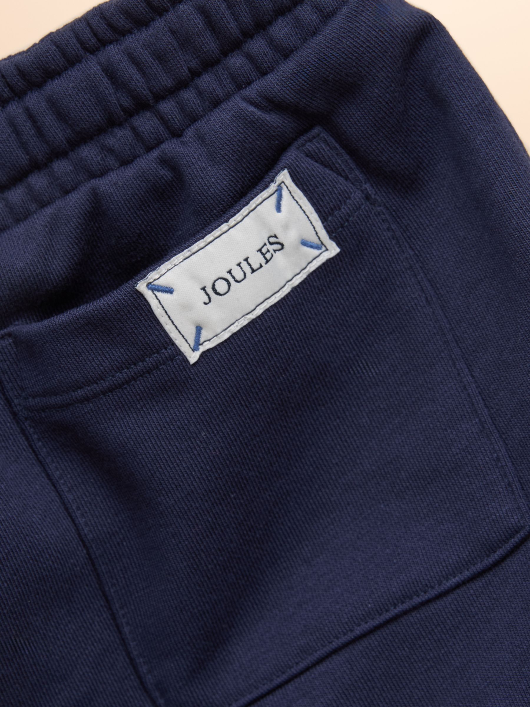Barton Blue Jersey Shorts | Joules