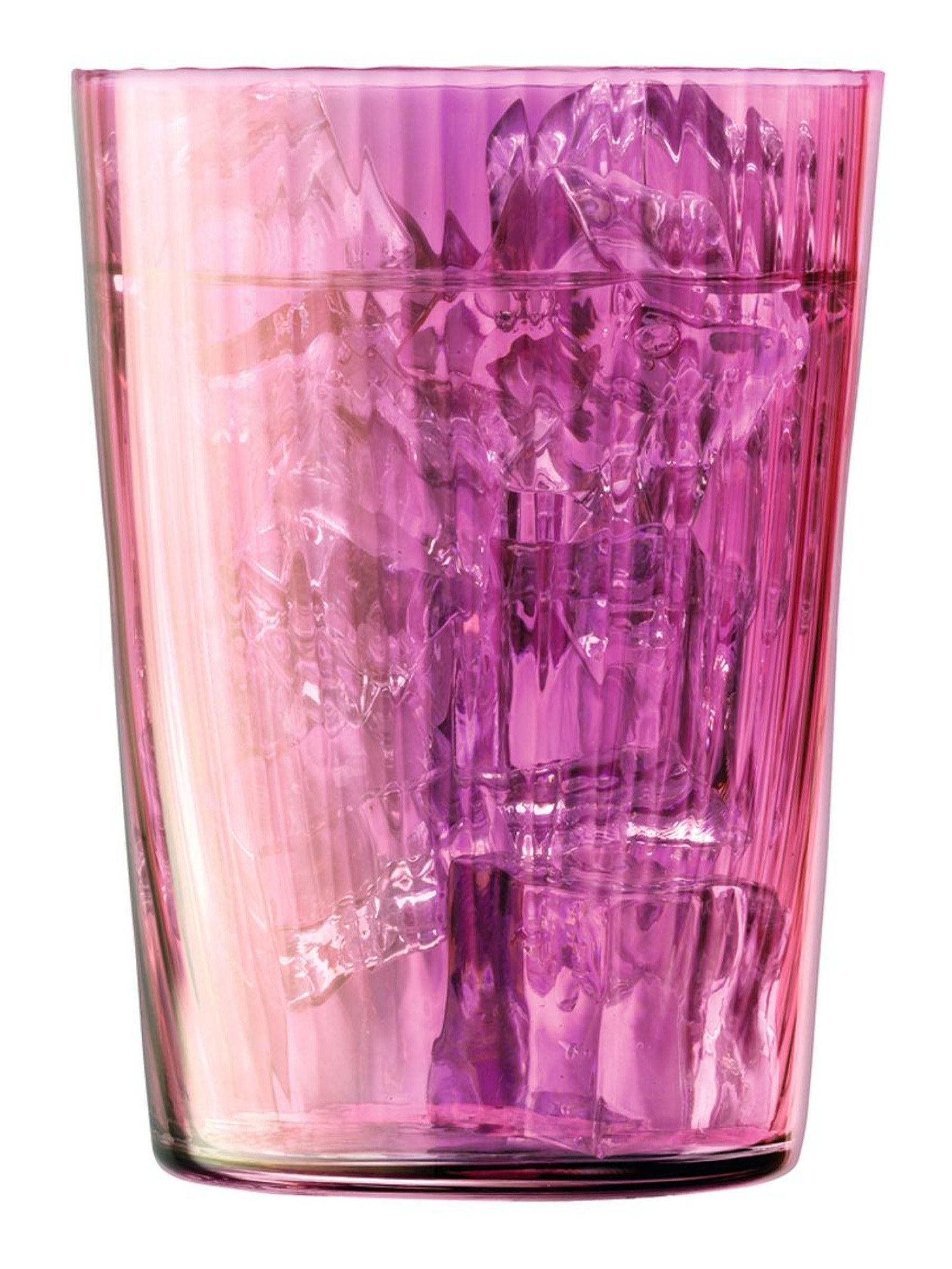 LSA International Set of 4 Garnet Gems Tumblers 560ml Assorted | Made