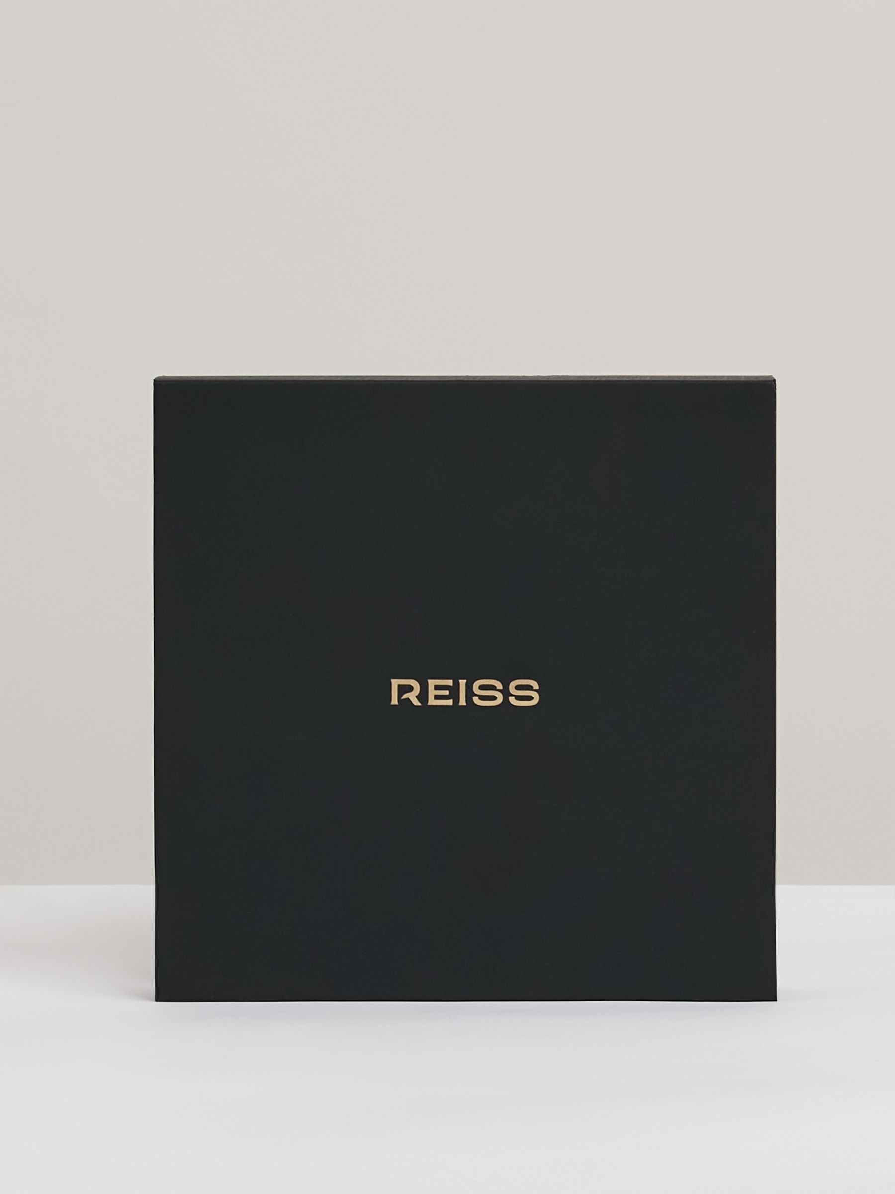 Reiss Sculpted Link Necklace in Gold Tone - REISS
