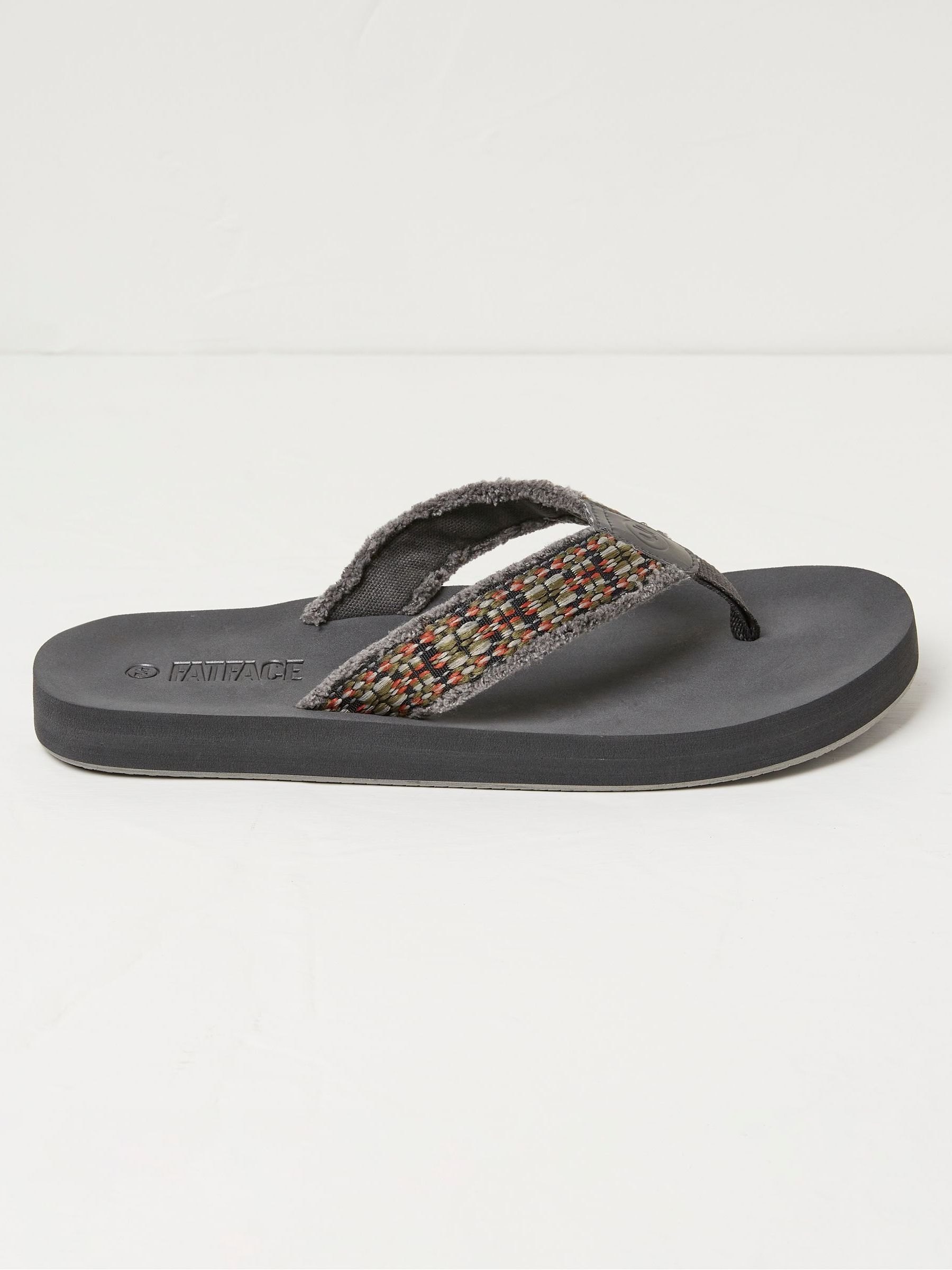 Harris Grey Flip Flop | FatFace