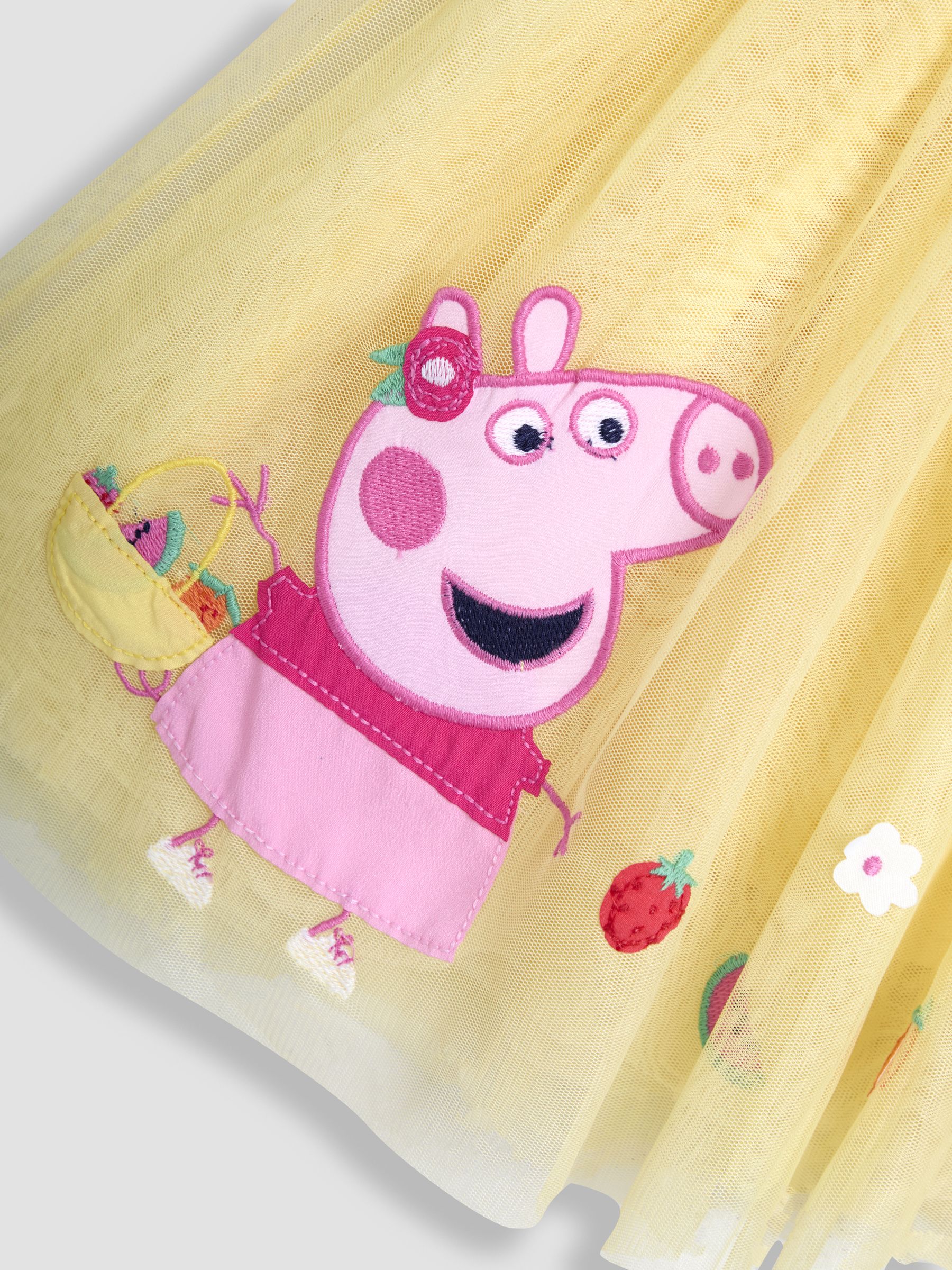 Yellow Peppa Pig Tulle Party Dress | JoJo Maman Bébé