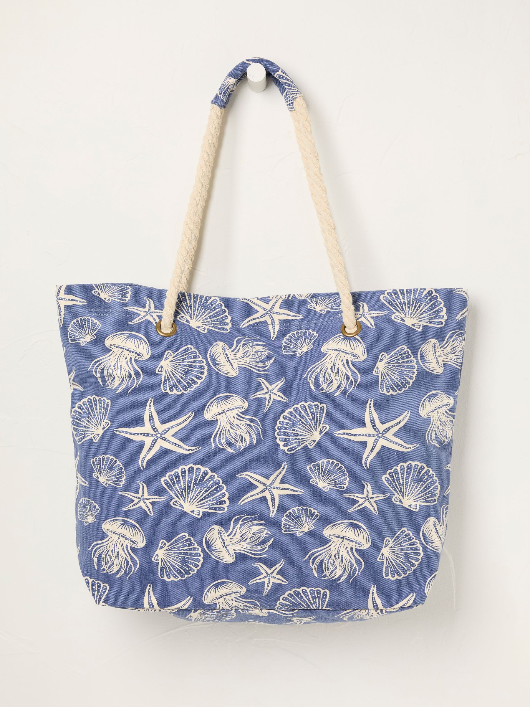 MCS Blue Sealife Printed Bag | FatFace