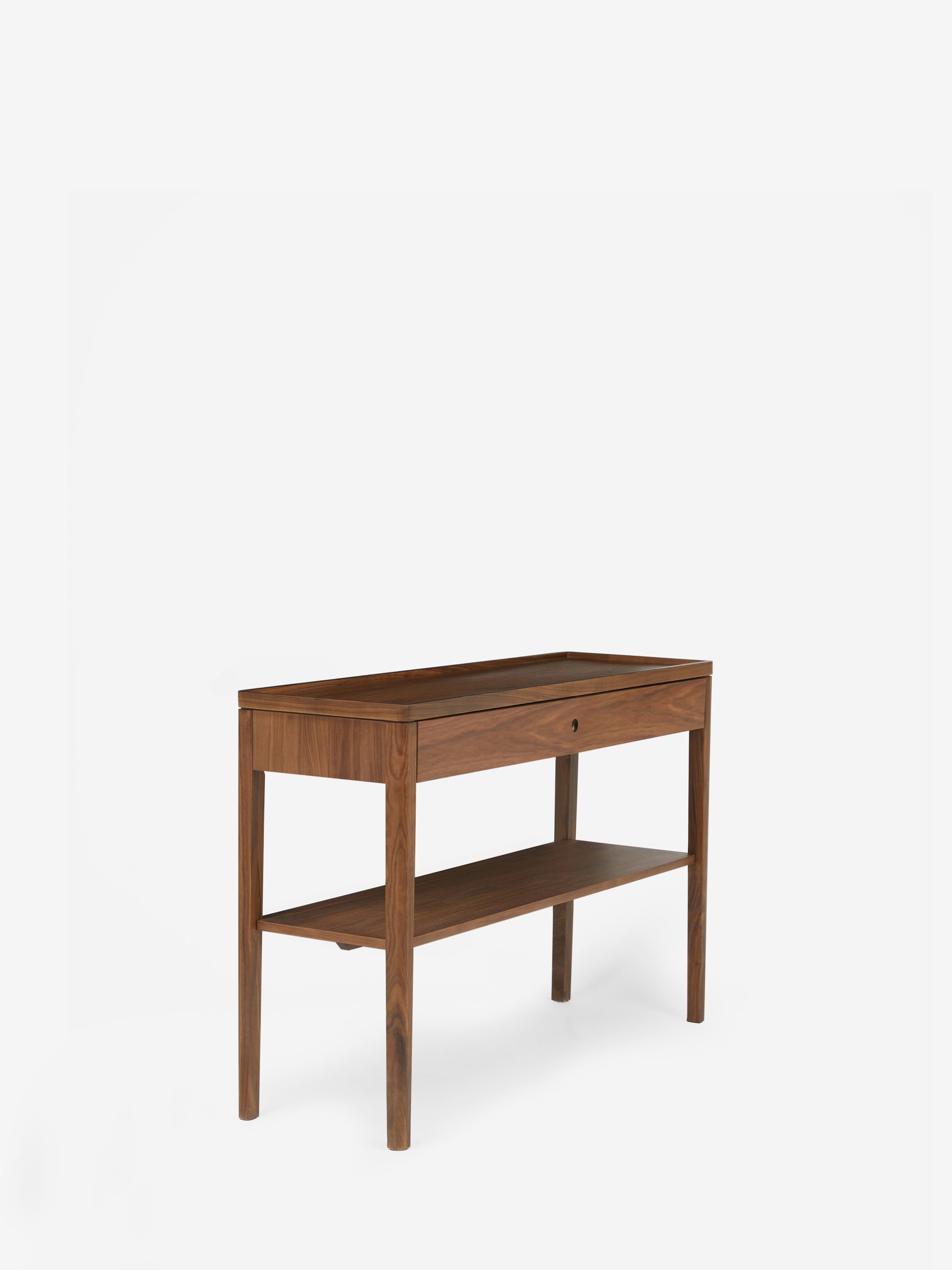 Jasper Conran London Brown Belgrave Walnut Console Table | Made