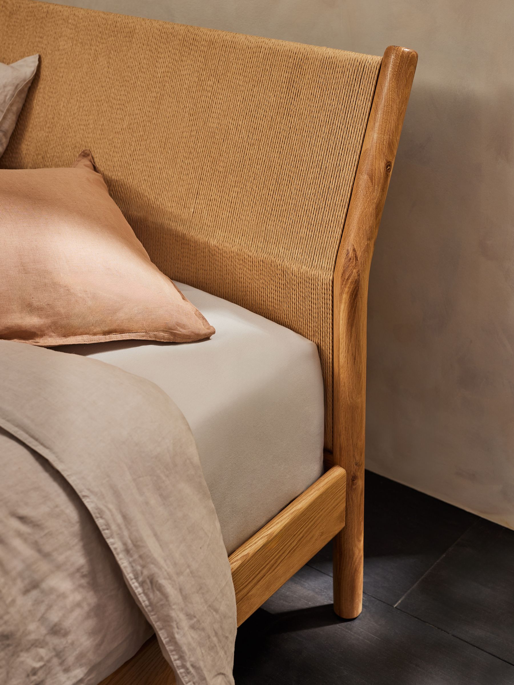 Kali Bed in Oak in Natural | Made