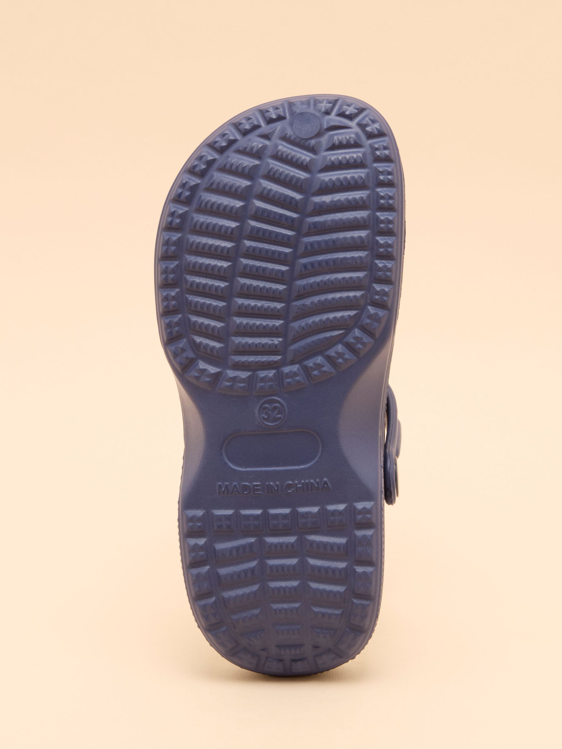 Kids' Poole Navy Camo Slip-On Clogs | Joules