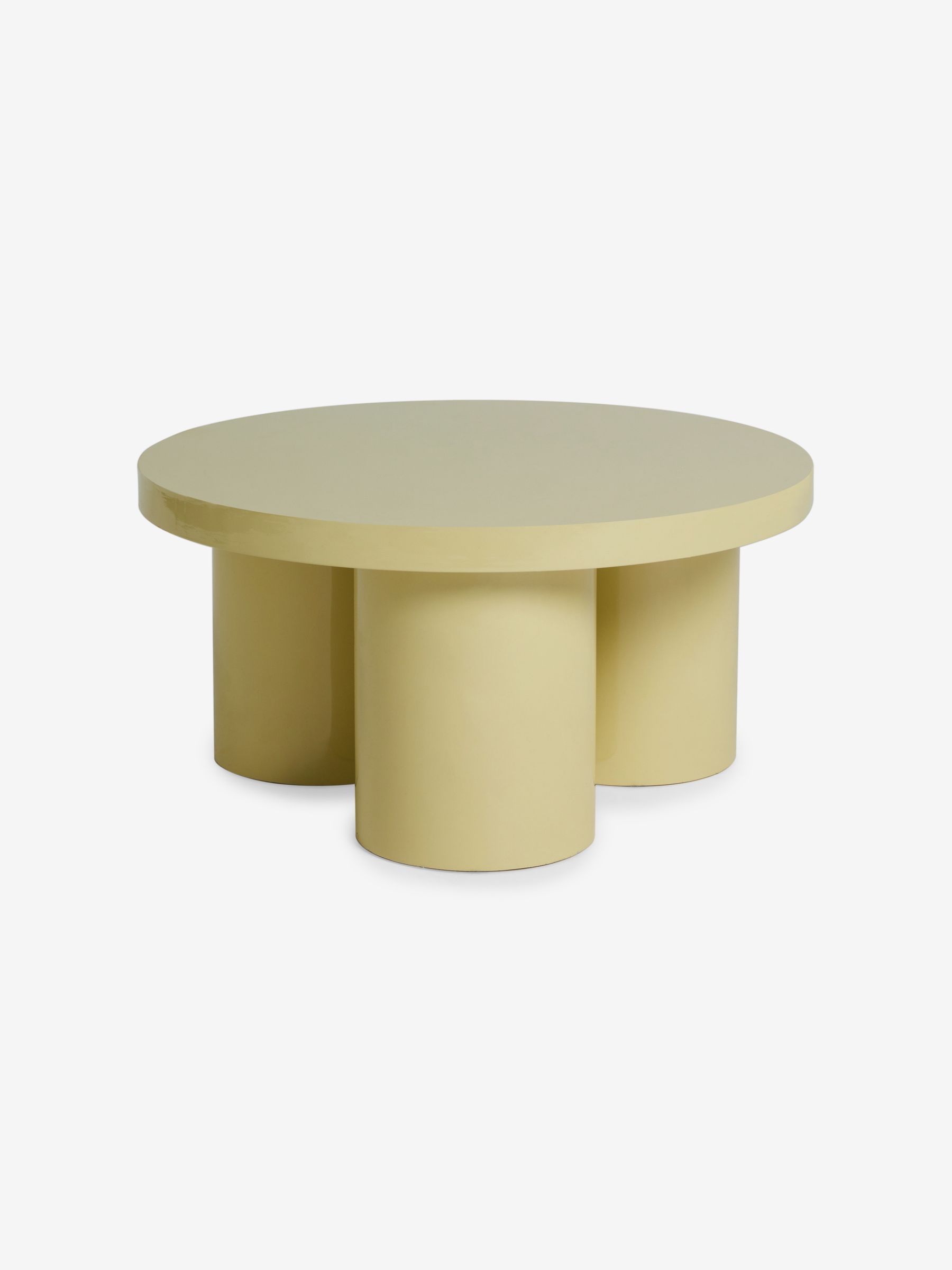 Lacey Coffee Table in Yellow Gloss | Made