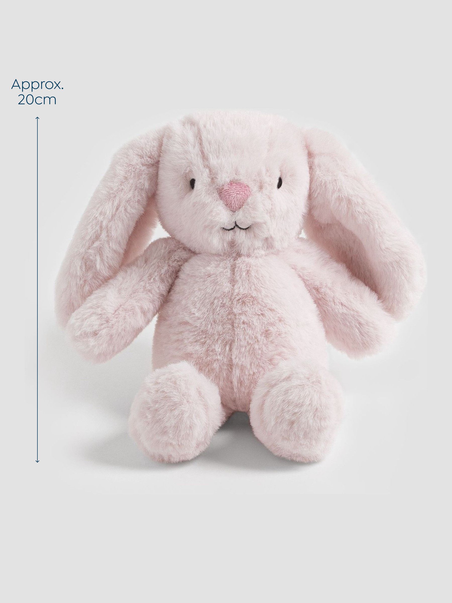 Bella Pink Bunny Soft Toy Plushie - Small | JoJo Maman Bébé