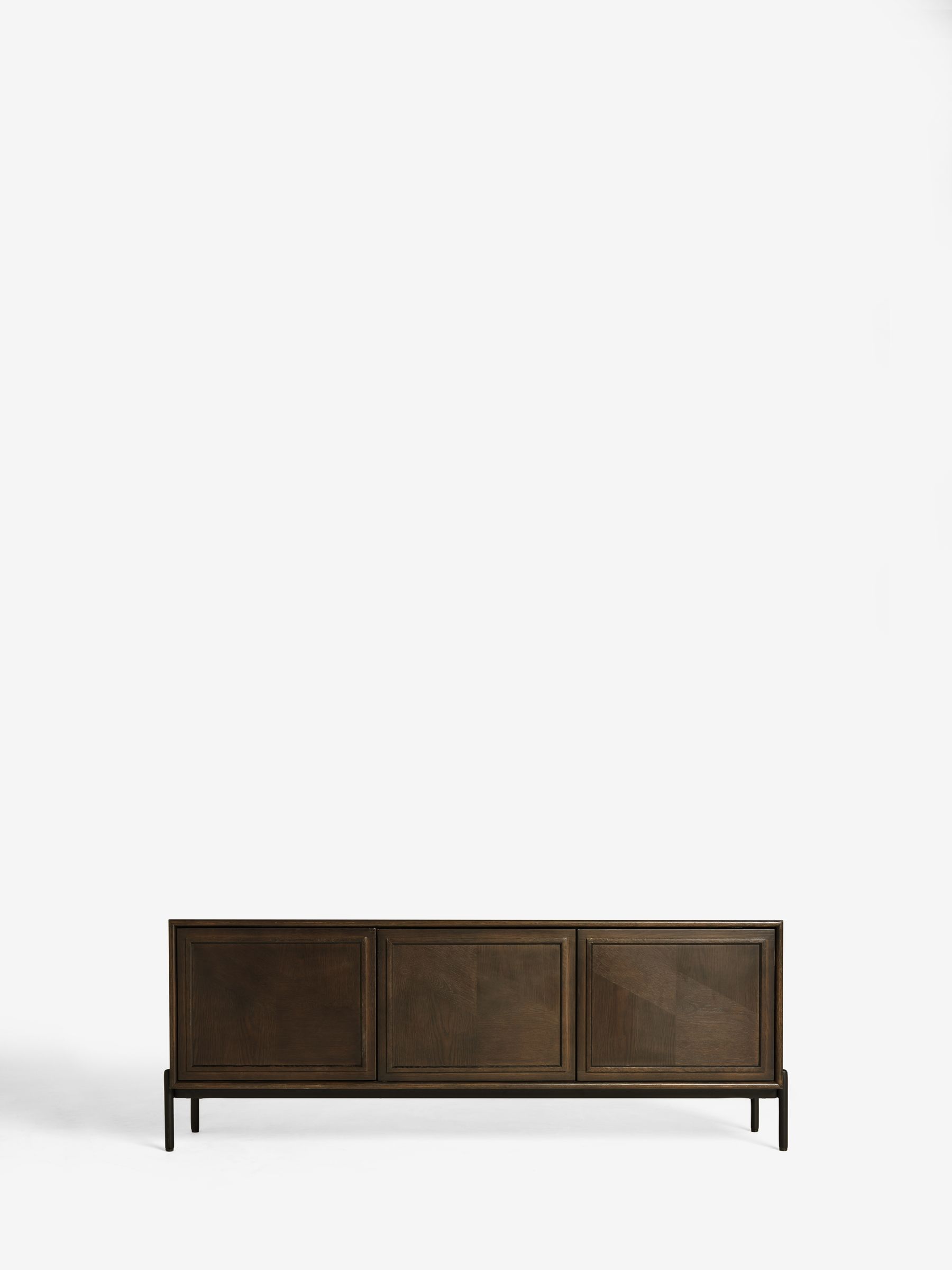 Jasper Conran London Dark Oak Aden Wide Up to 50 Inch TV Unit | Made
