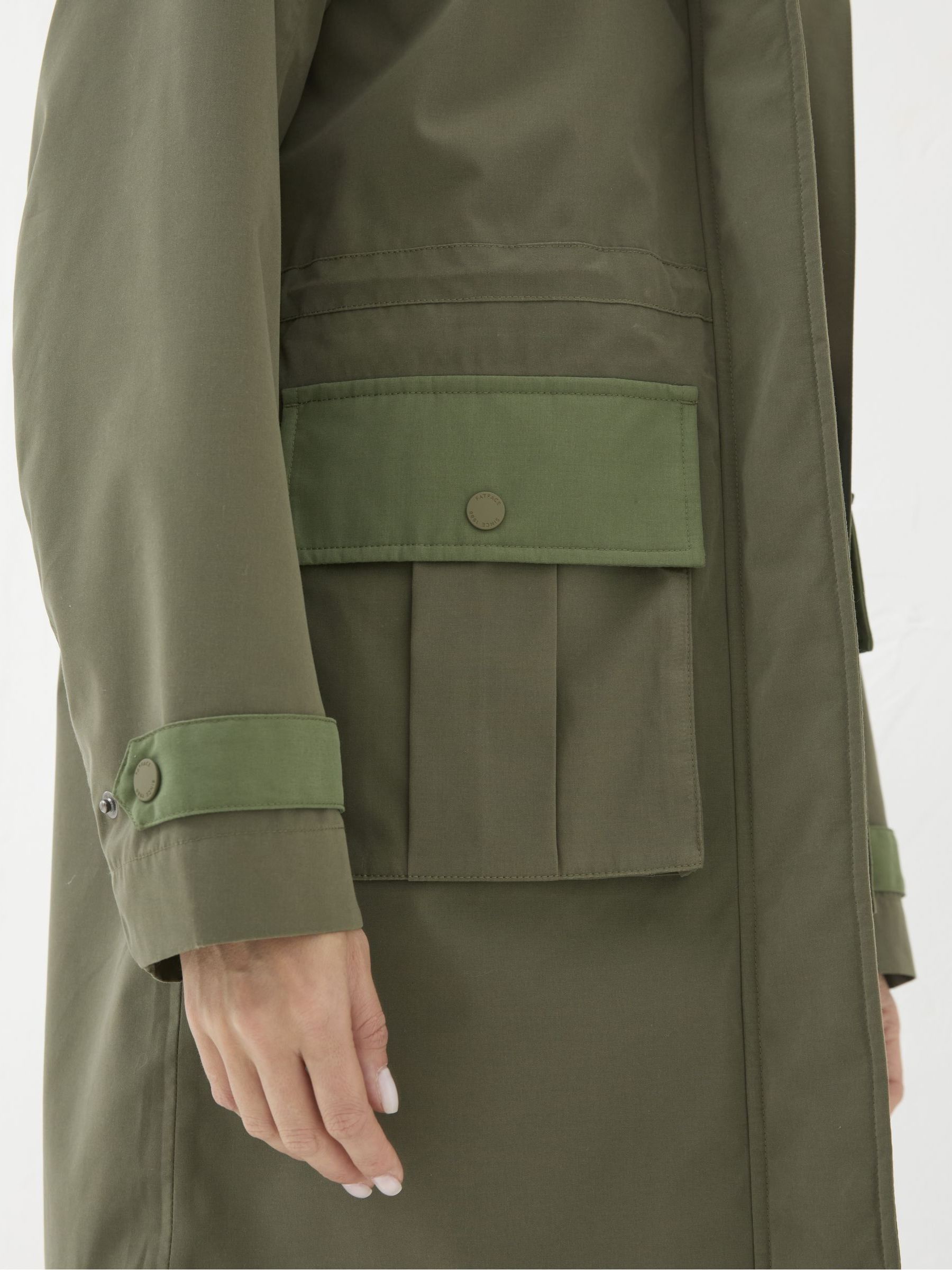Mira Green Multiway Parka | FatFace