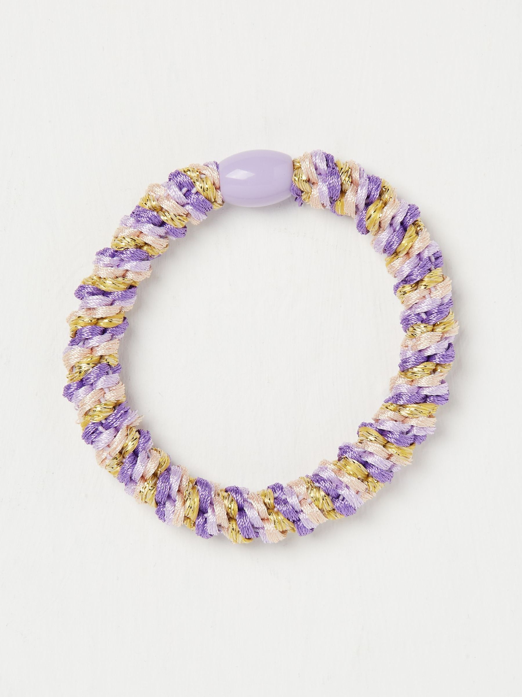 Lilac Purple Twist Hair Tie | FatFace
