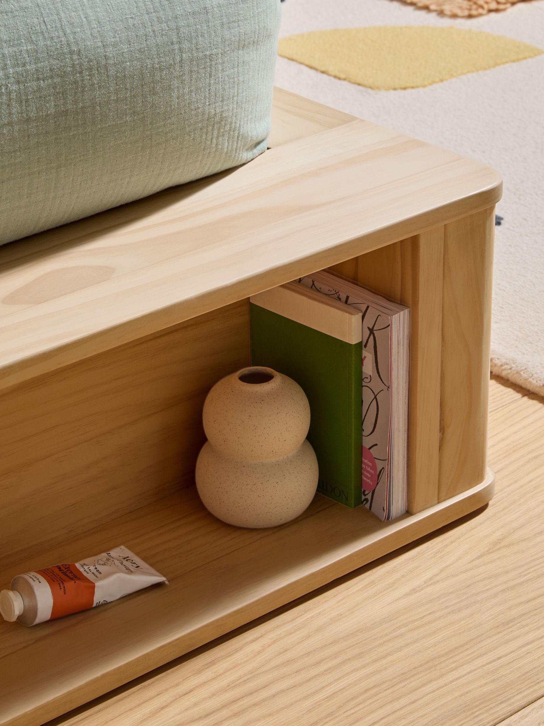 Kano Storage Bed in Natural Pine | Made