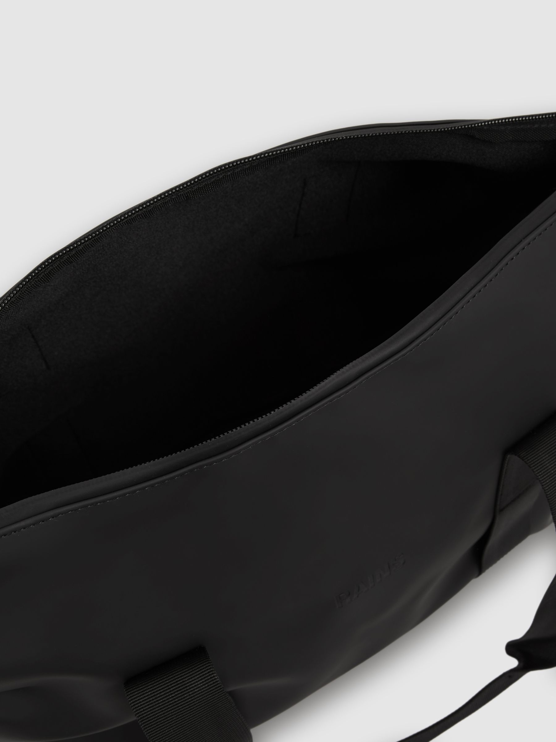 Reiss Rains Small Weekend Bag in Black - REISS