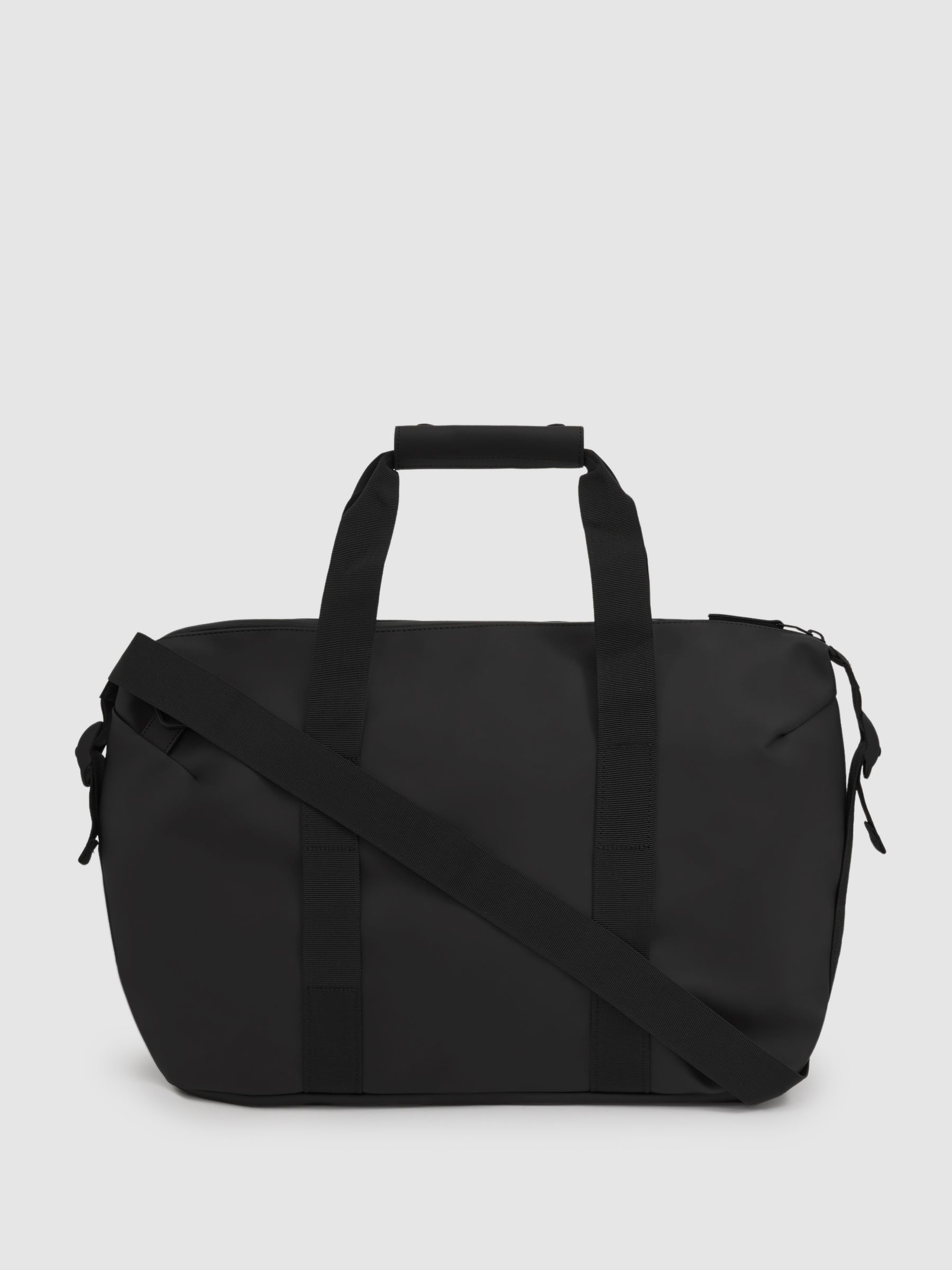 Reiss Rains Small Weekend Bag in Black - REISS