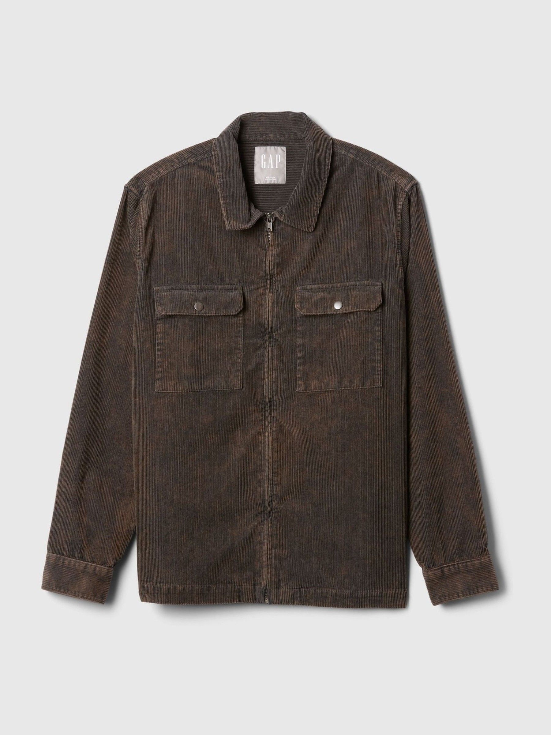 Brown Corduroy Point Collar Jacket | Gap