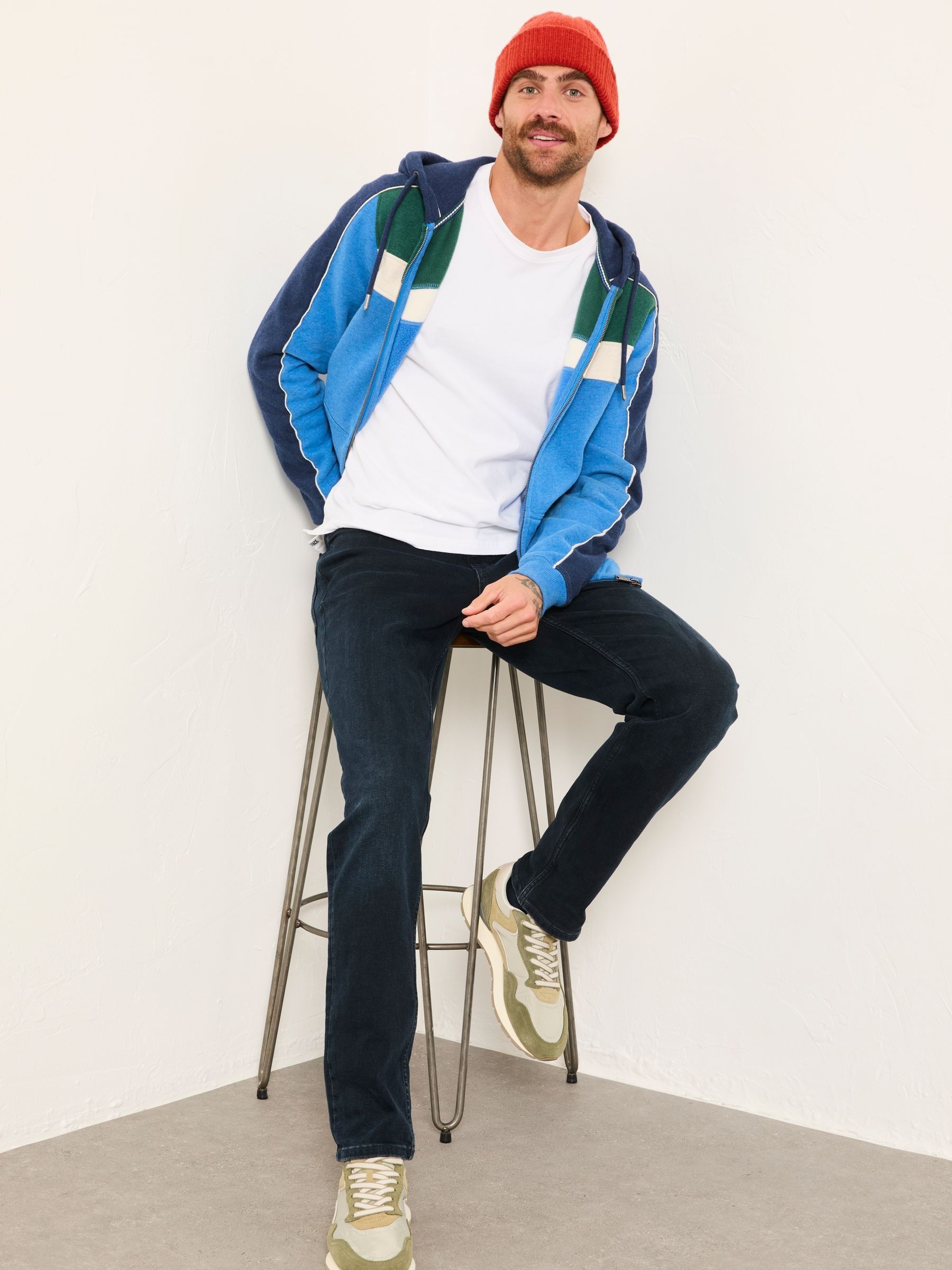 Denim Dark Blue Slim Fit Jeans | FatFace