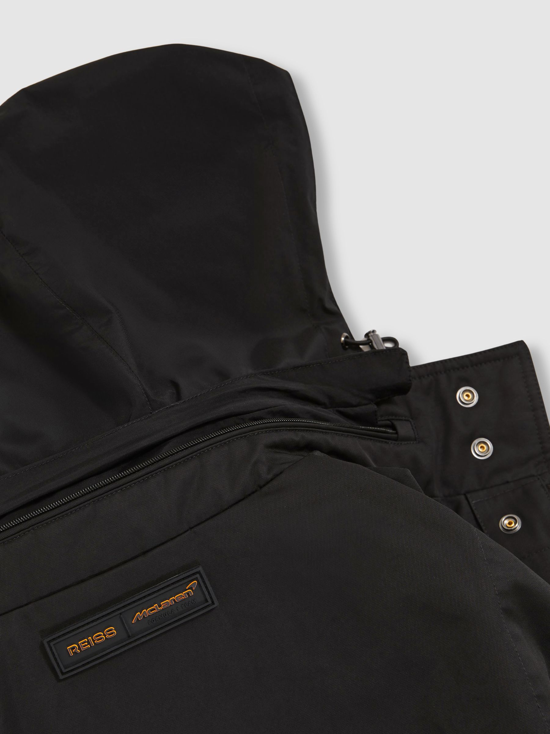 Reiss McLaren F1 Team Field Jacket in Black - REISS