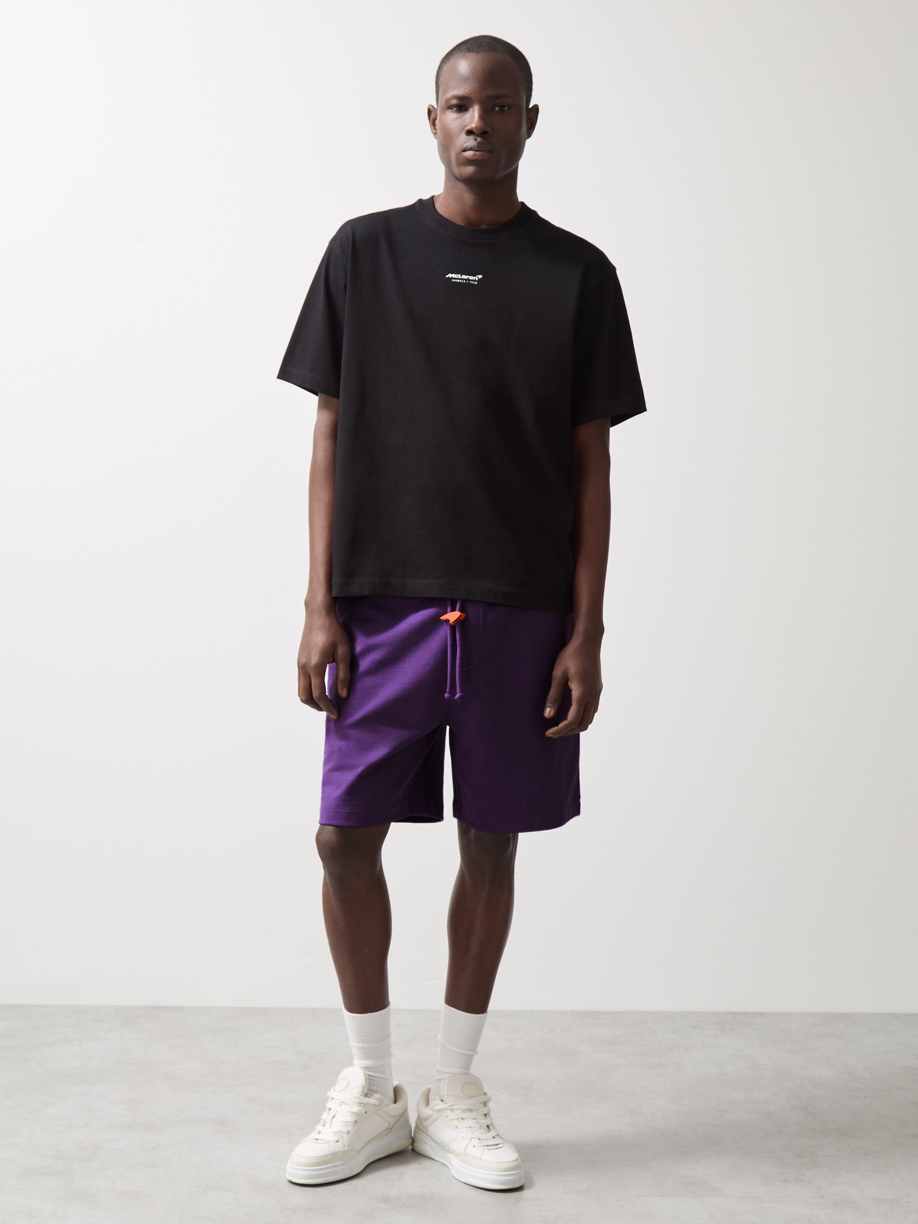Reiss McLaren F1 Team Melbourne GP T-Shirt in Black - REISS