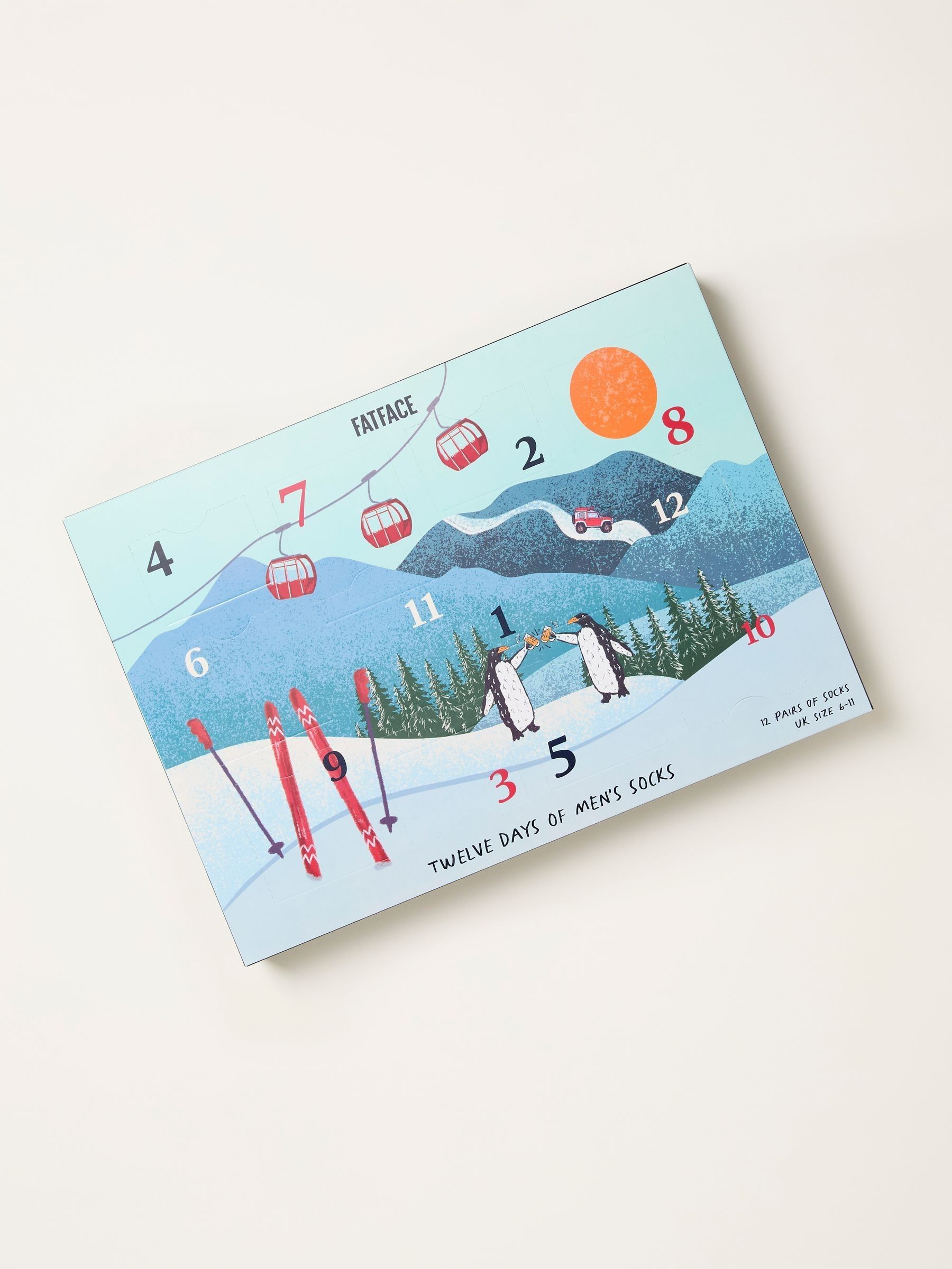 socks advent calendar