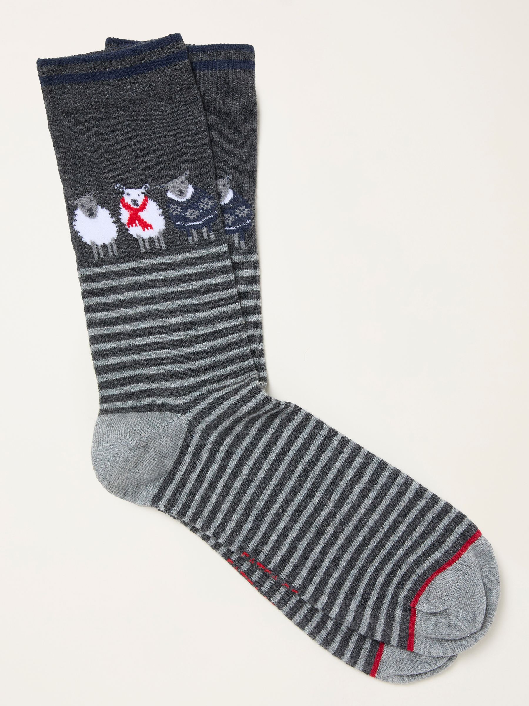 Grey Sheep Socks | FatFace