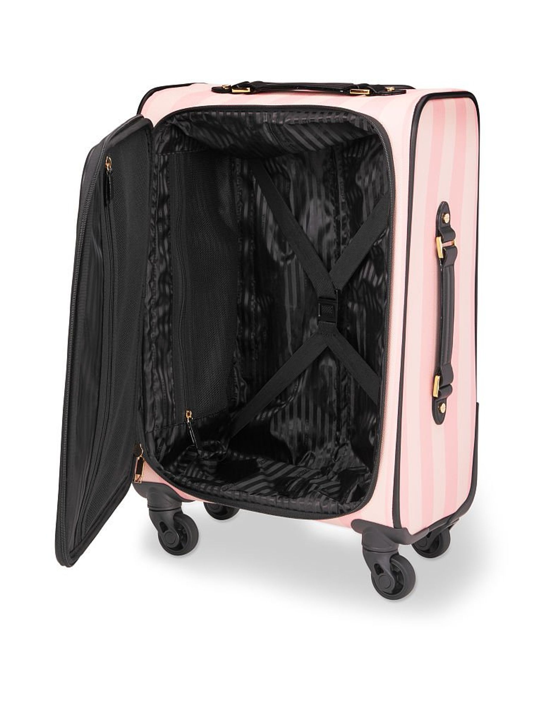 Iconic Stripe The VS Getaway CarryOn Suitcase Victoria s Secret UK