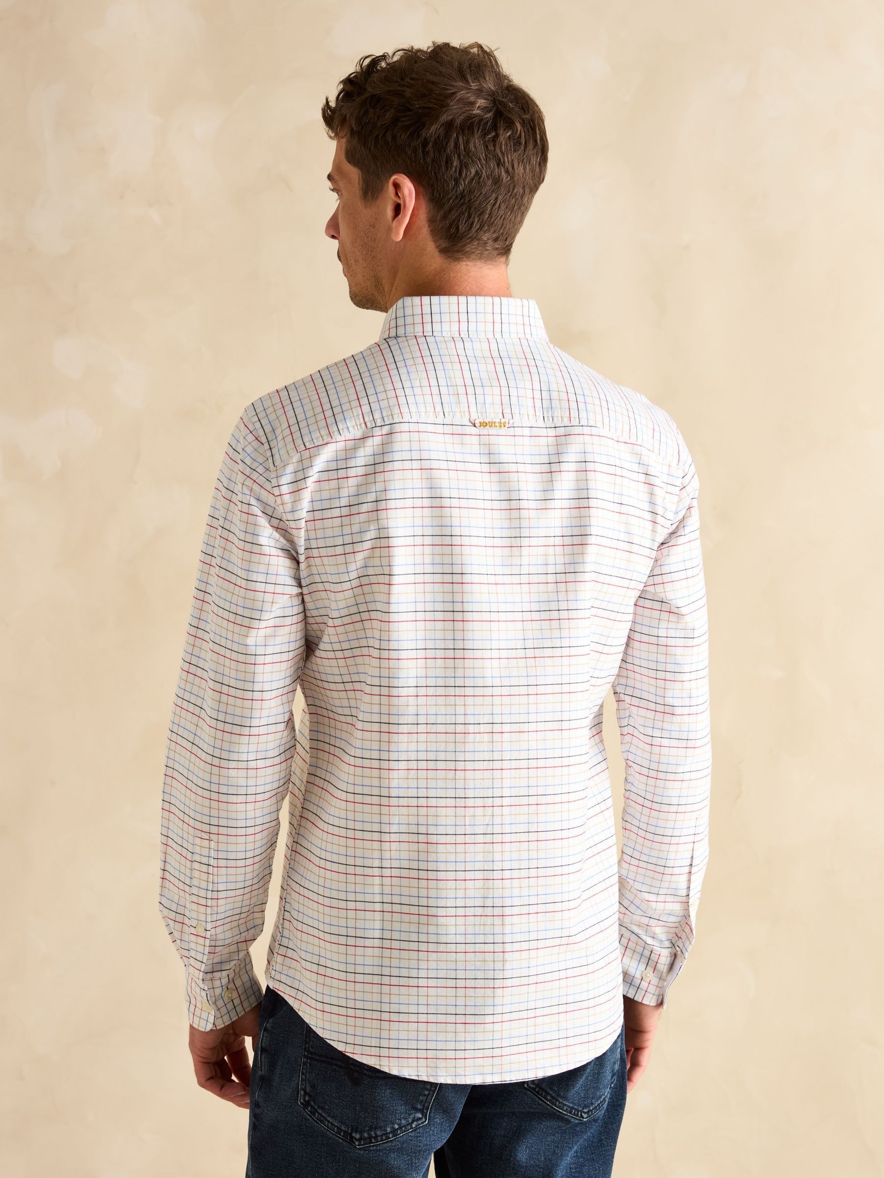 Oxford Cream Check | Joules