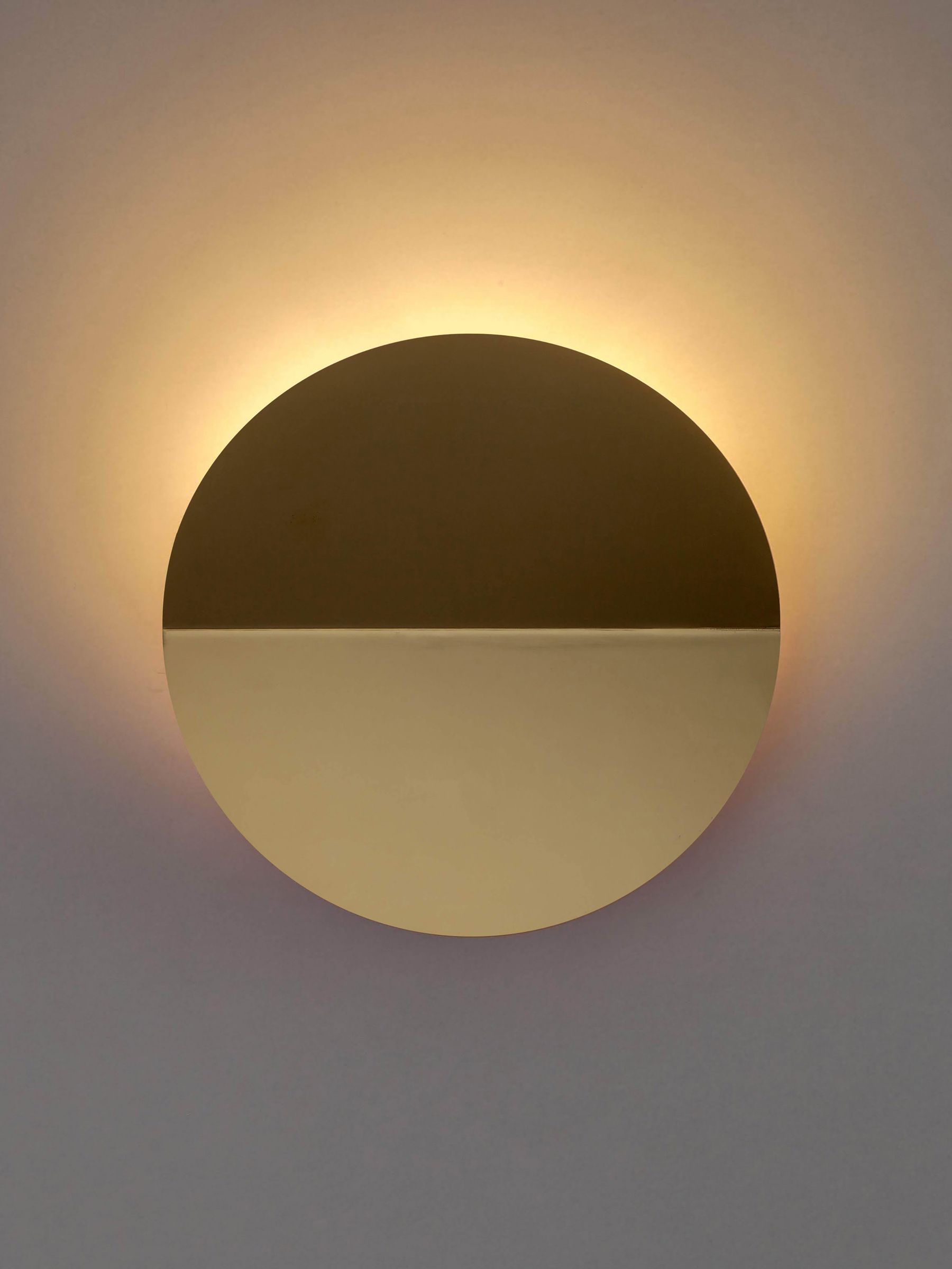 Houseof. Brass Round Diffuser Wall Light | Made