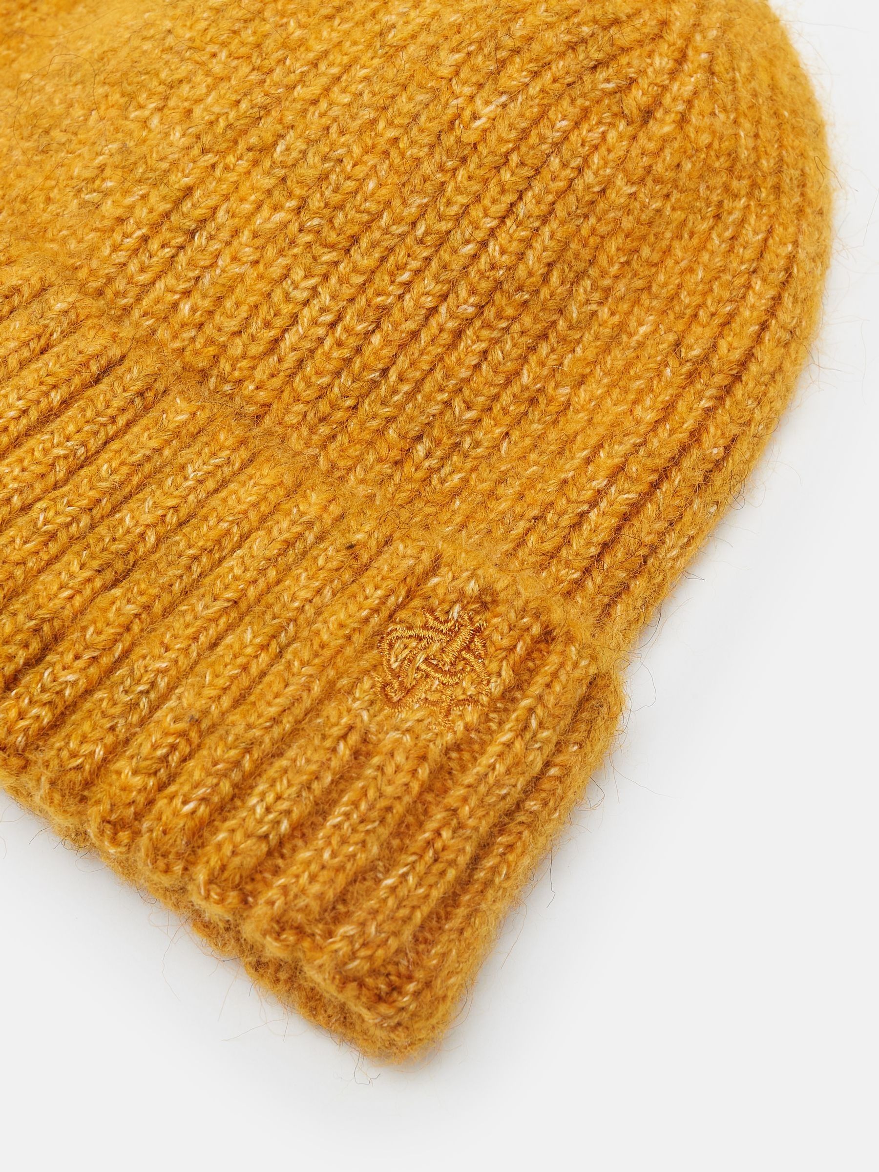 Berwick Yellow Beanie Hat | Joules