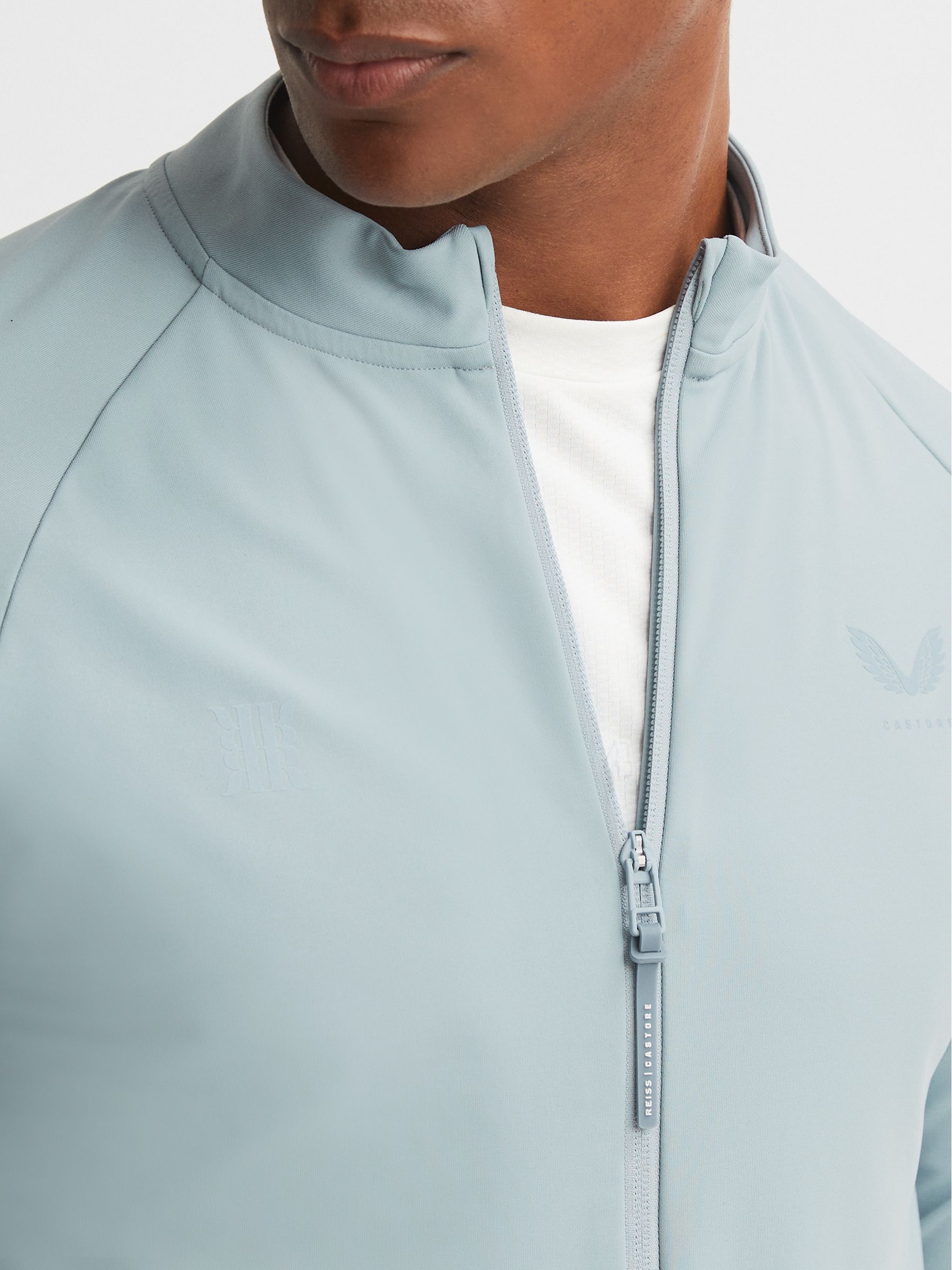 Reiss Castore Performance Stretch Jacket in Blue - REISS