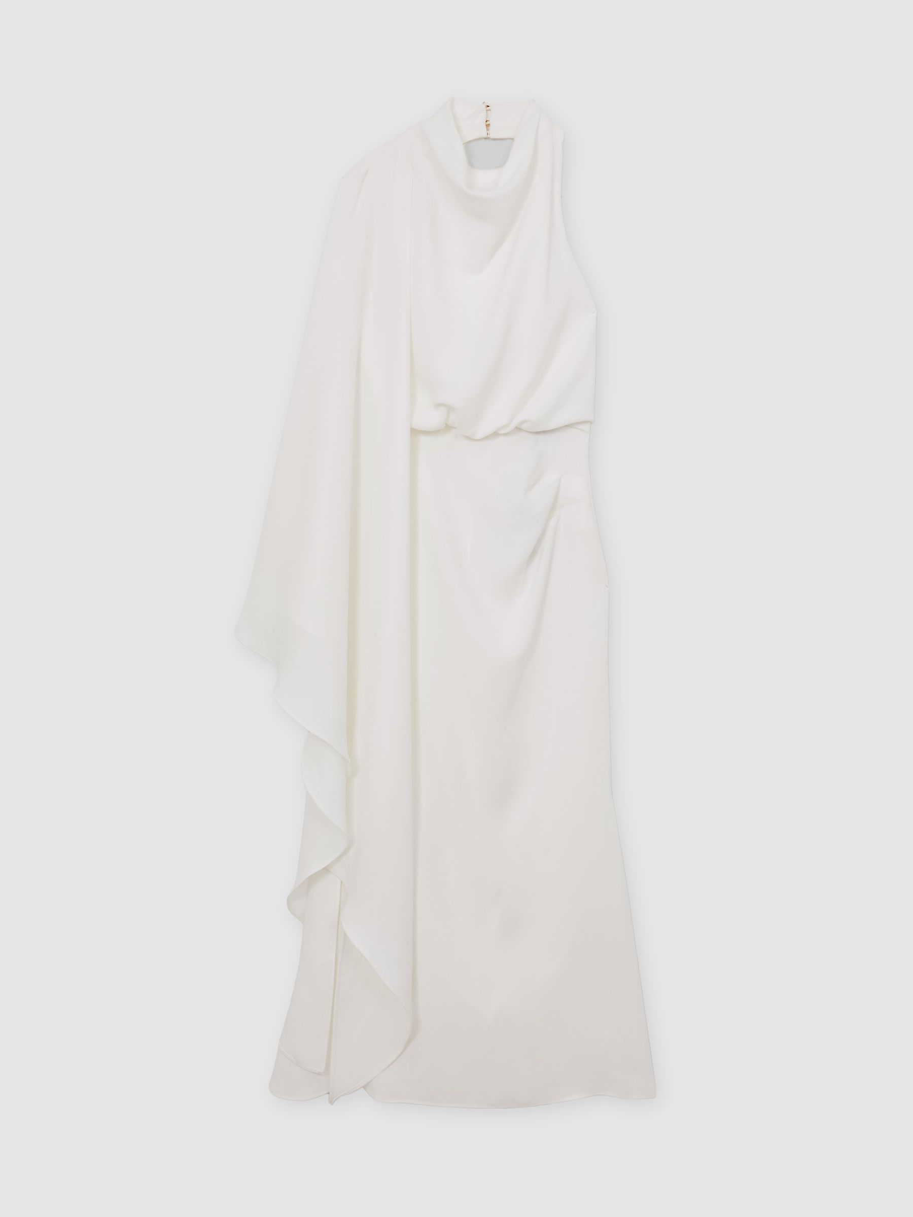Reiss Acler Satin Cut-Out Gown in Ivory | REISS