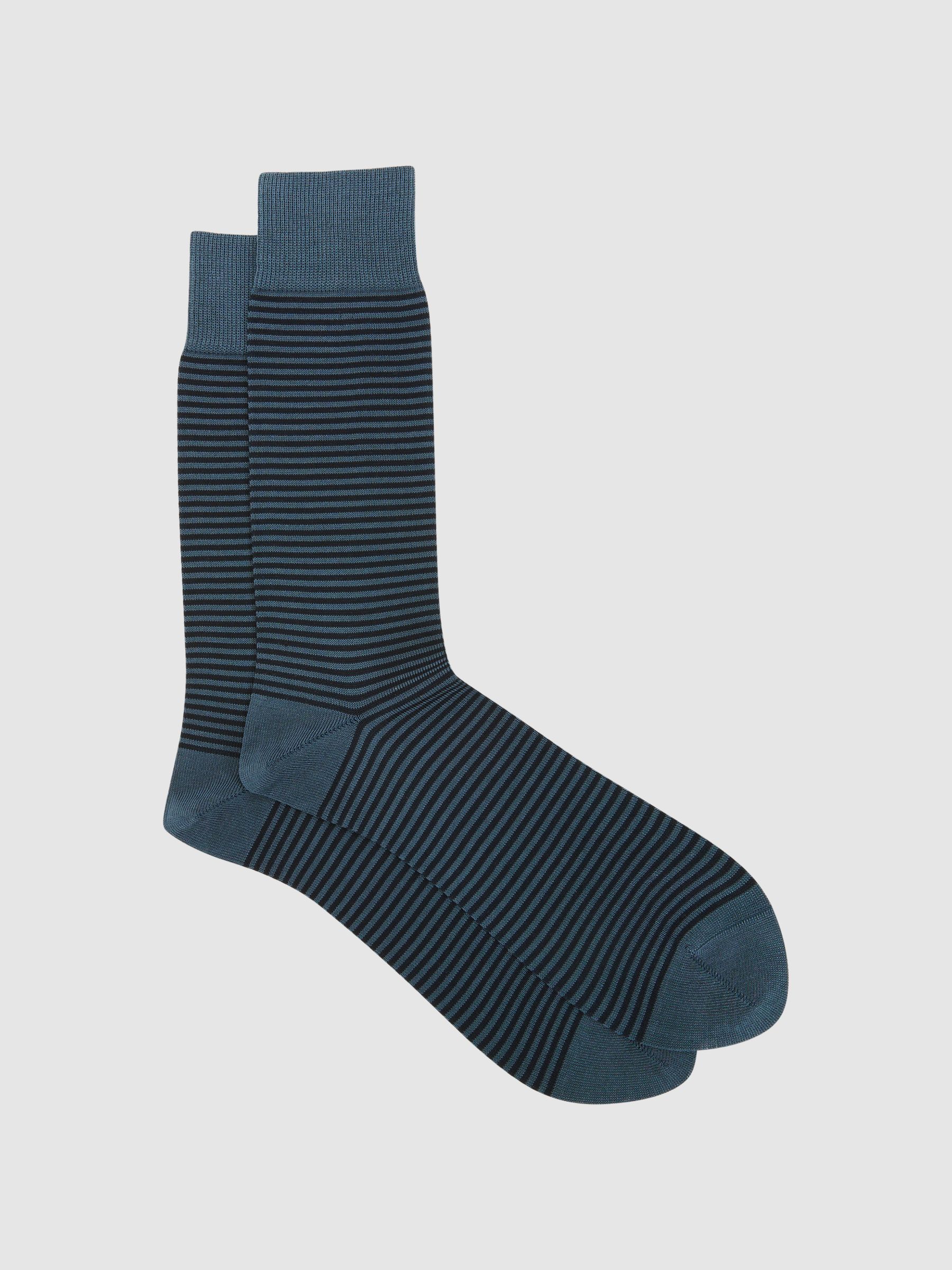 Reiss Mario Stripe Striped Socks - REISS